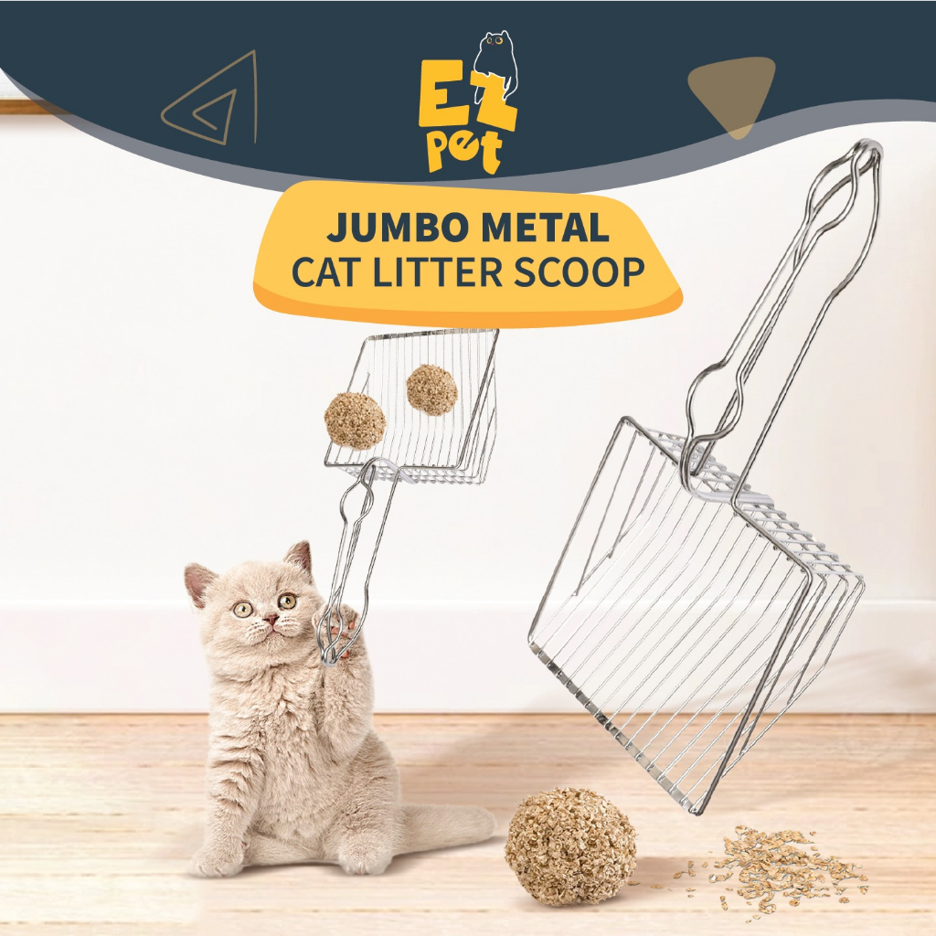 Metal Large Size Cat Litter Scoop | Ezpet Official Store